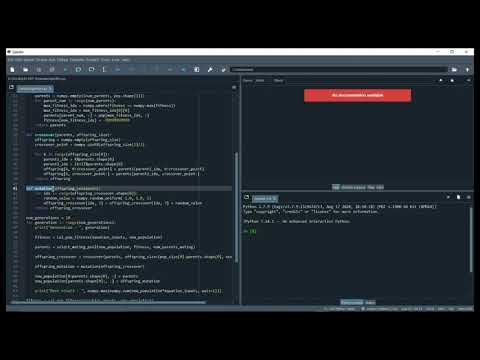 AI INFORMATIKA UNIKA:Genetic Algorithm (Implementasi Pengunjung Toko Roti) - YouTube