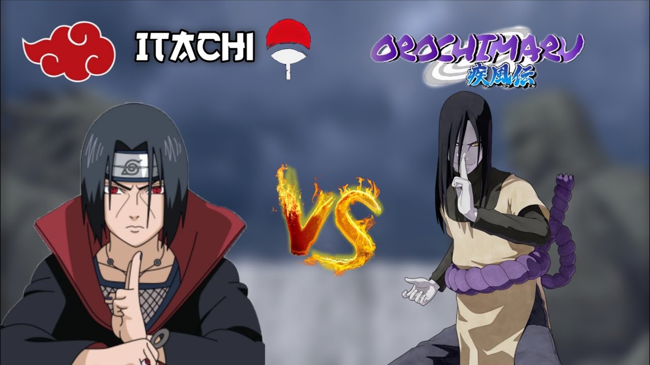 Itachi vs Orochimaru Full fight | Naruto ultimate ninja storm | game ...