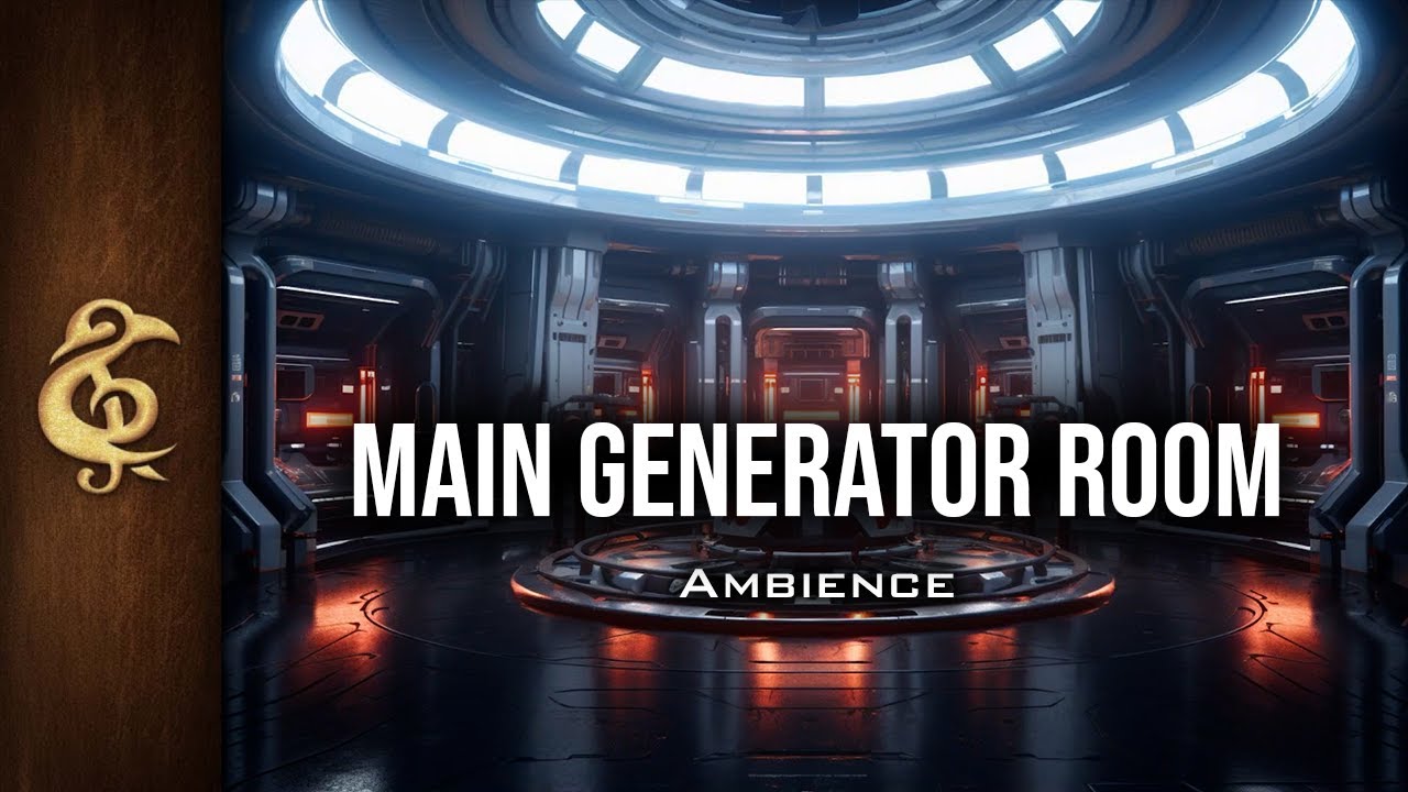 Main Generator Room | Sci-Fi Ambience | 3 Hours - YouTube