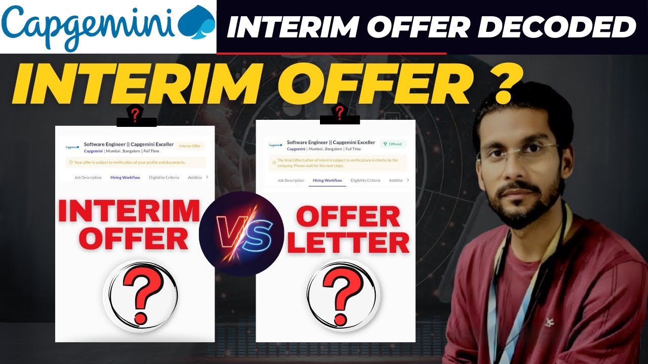 🔥Capgemini Interim Offer | Offer Letter & LOI | What Will Happen next ...