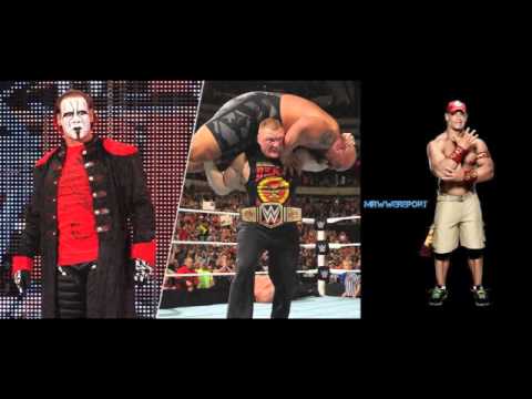 WWE Raw 1/19/15 Sting WWE Raw Debut, NWO, APA Return! Lesnar & Cena ...
