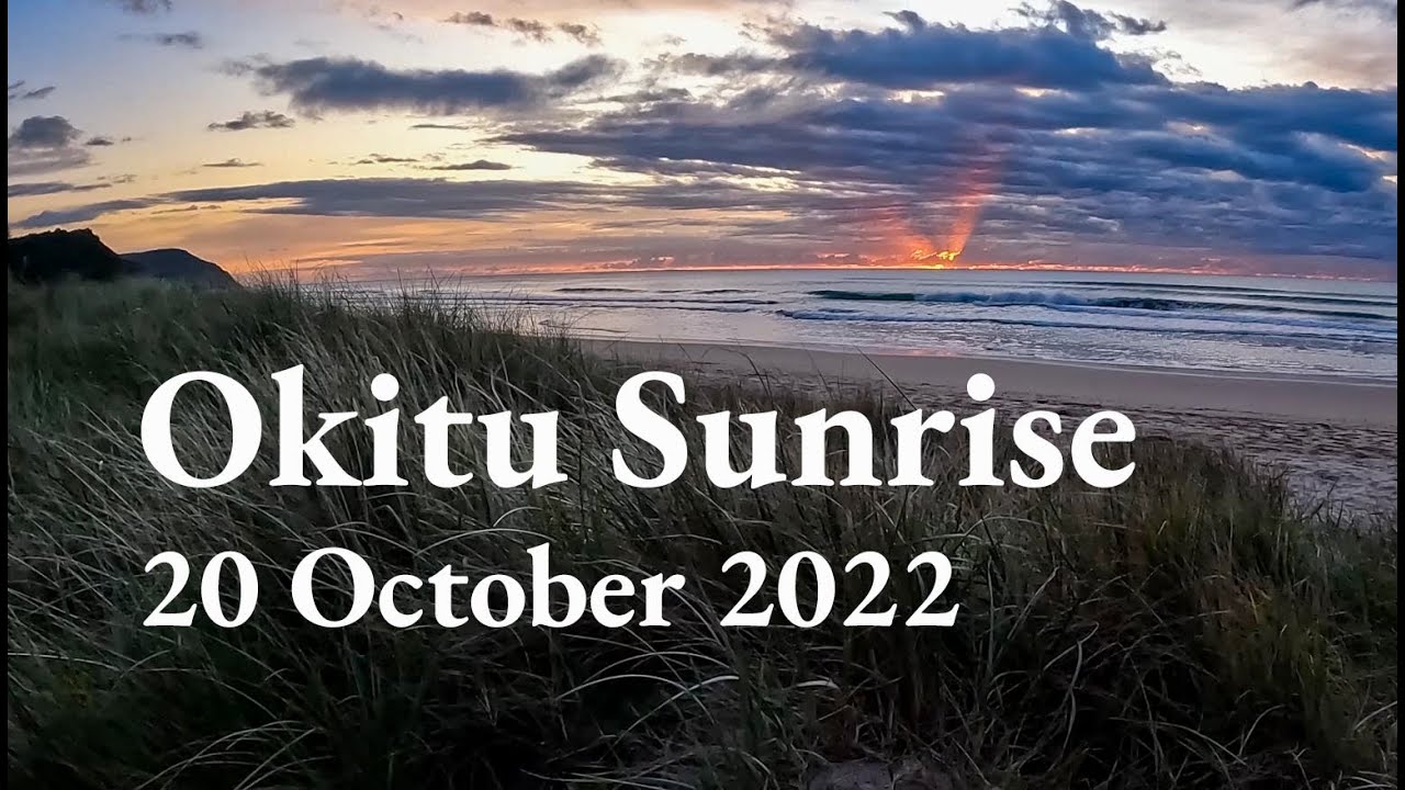 World's first sunrise, daily. Relax and watch the day dawn: 20 October ...
