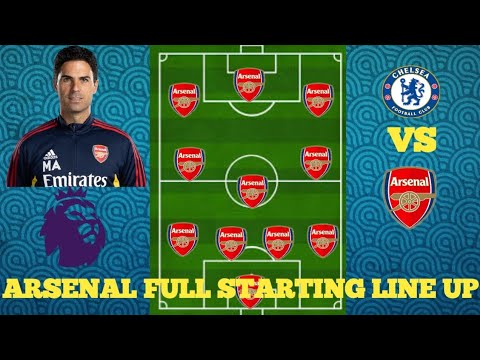 CHELSEA VS ARSENAL |Arsenal Potential Starting Line Up Vs Chelsea |# ...