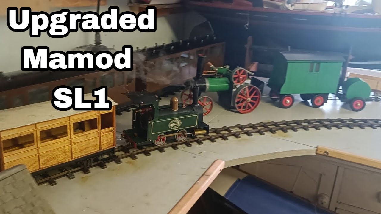 Upgraded Mamod SL1 Locomotive - YouTube