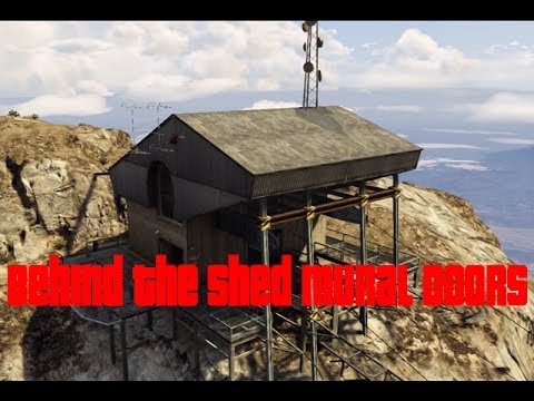 GtaV Secret places: Behind The Sheds Doors - YouTube