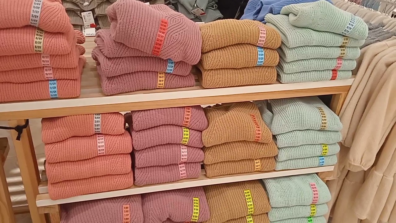 A tour of a ready-made clothing store, new fashion - YouTube