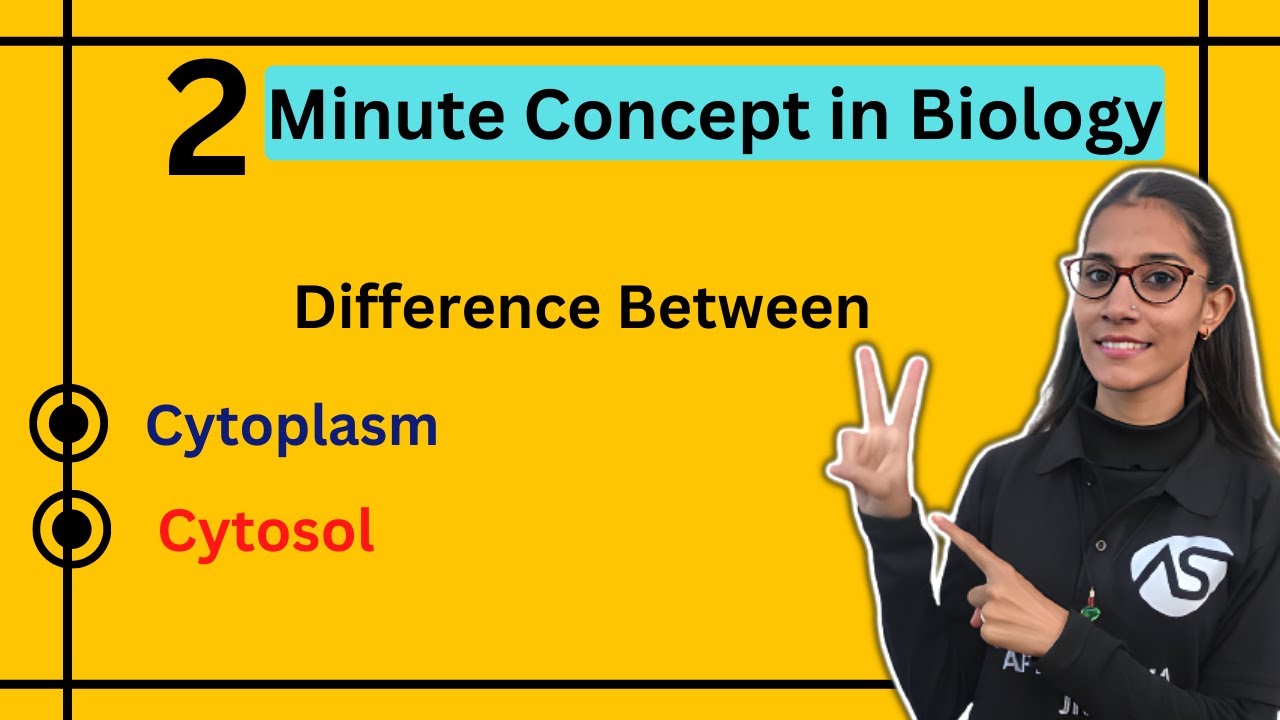 Difference between Cytoplasm & Cytosol of a Cell | #apnasapnajrf - YouTube
