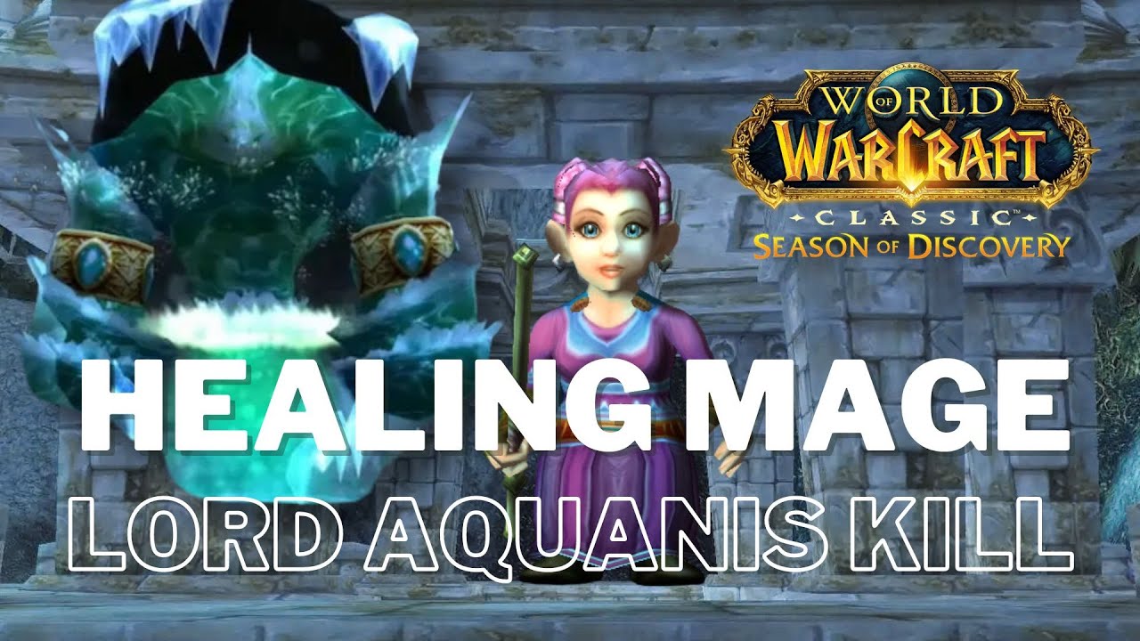 Mage Healing Baron Aquanis for the First Time! // Blackfathom Deeps ...