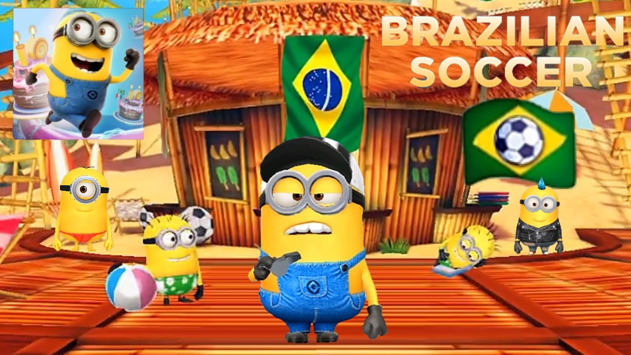 Referee Minion rush new update 9.2.0 Brazilian Soccer special mission ...