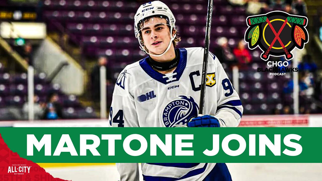 Porter Martone to the Blackhawks? Prospect Makes His Case | CHGO ...