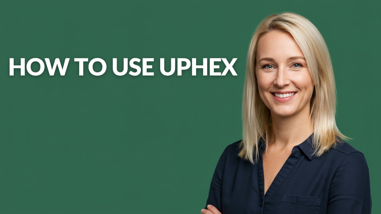 HOW TO USE UPHEX - Julia'sTutorials - YouTube