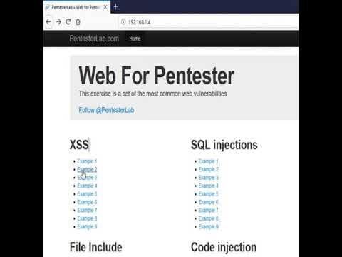 Web For Pentester | PentesterLab XSS: Example 2 | Cyber Security - YouTube