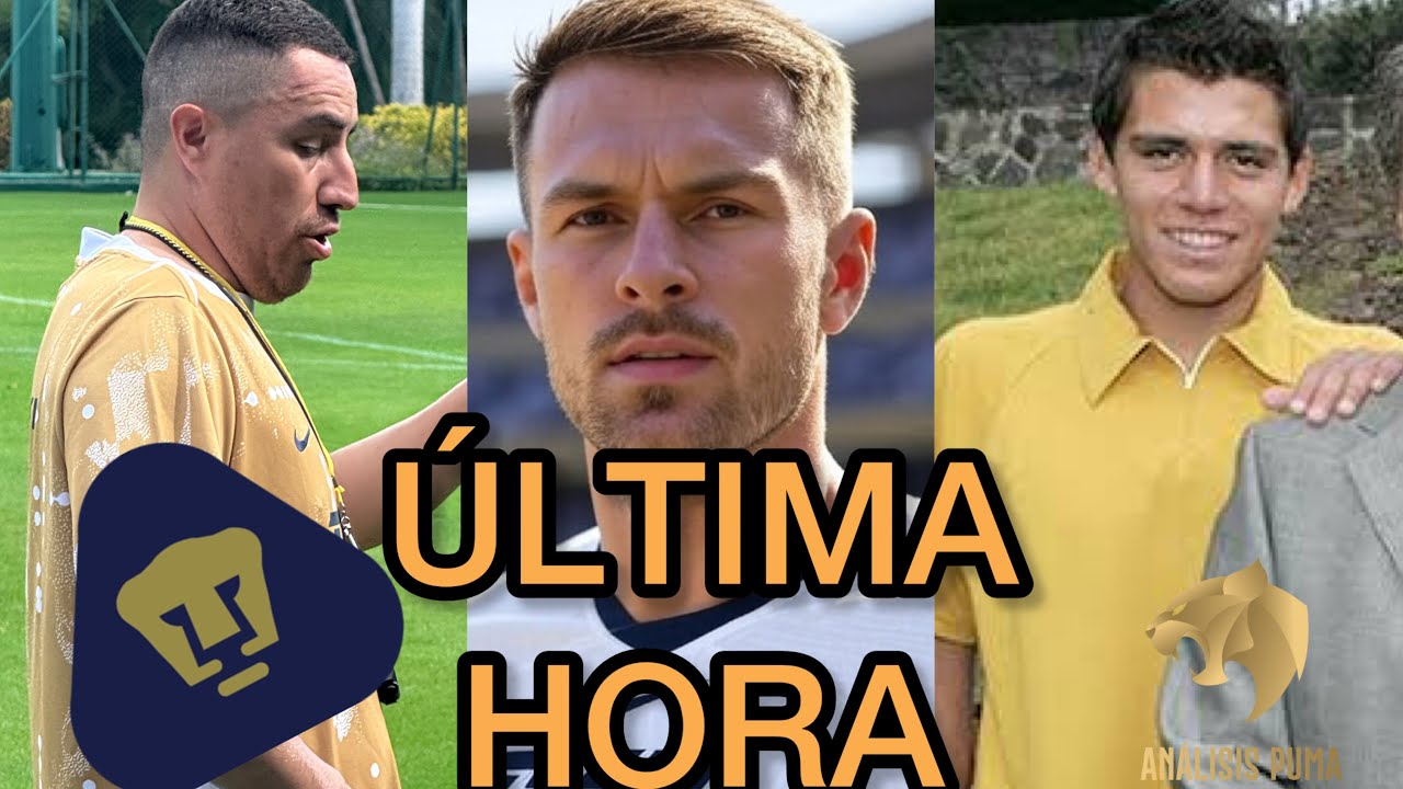 PUMAS YA PUEDE FICHAR | SE DESPIDIERON DE AARON RAMSEY EN CARDIFF - YouTube