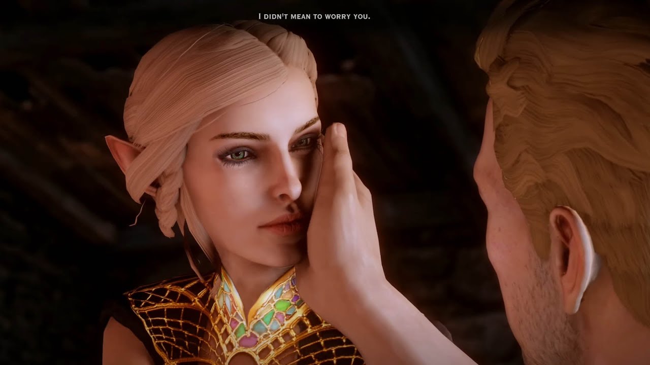 Dragon Age Inquisition: Complete Cullen Romance - YouTube
