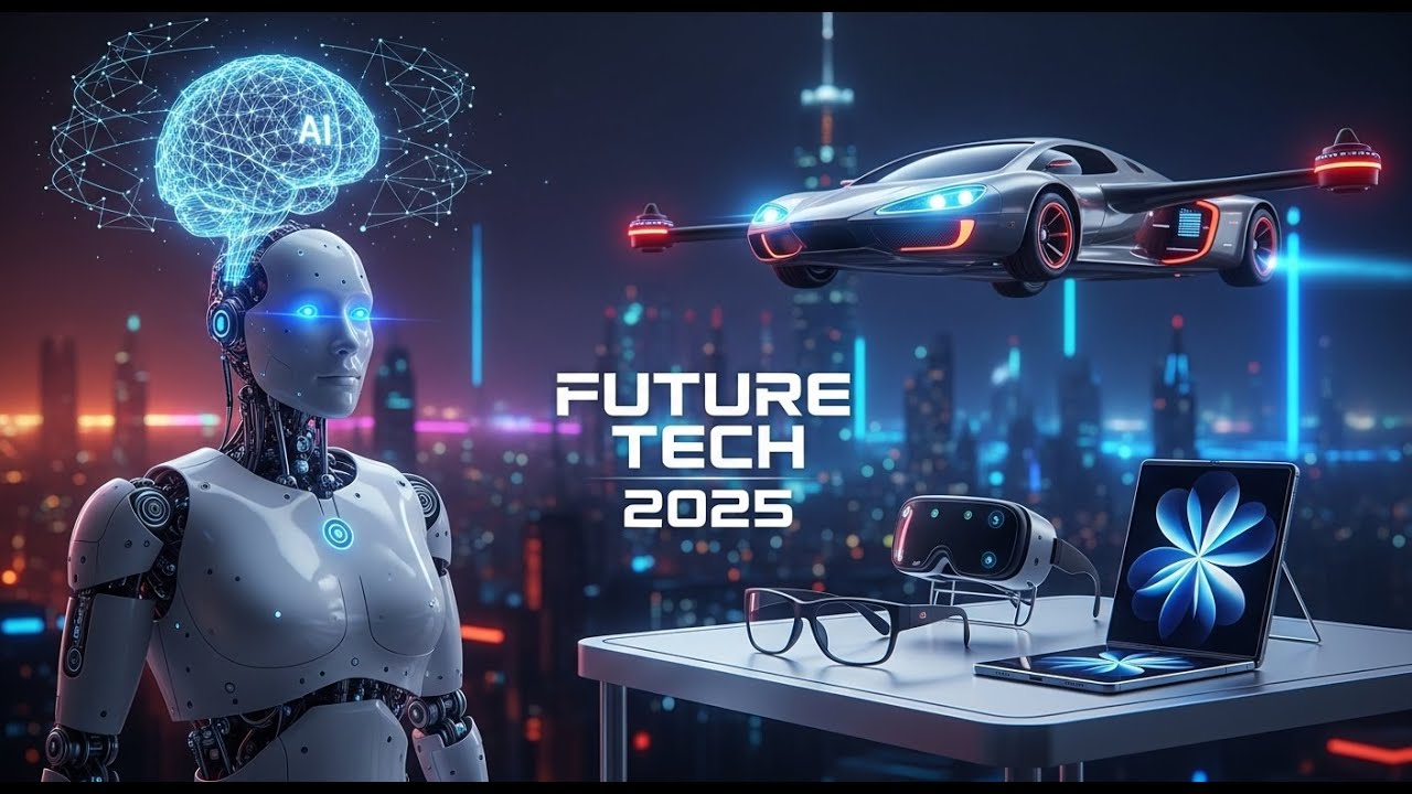 📱 “Next-Gen Tech in 2025 – AI, Robots, and Smart Gadgets” 3 mint - YouTube