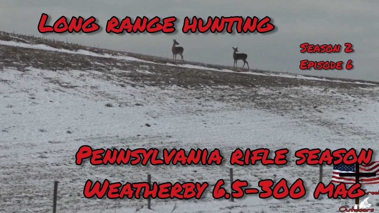 Long range deer hunting Pennsylvania 2024 - YouTube