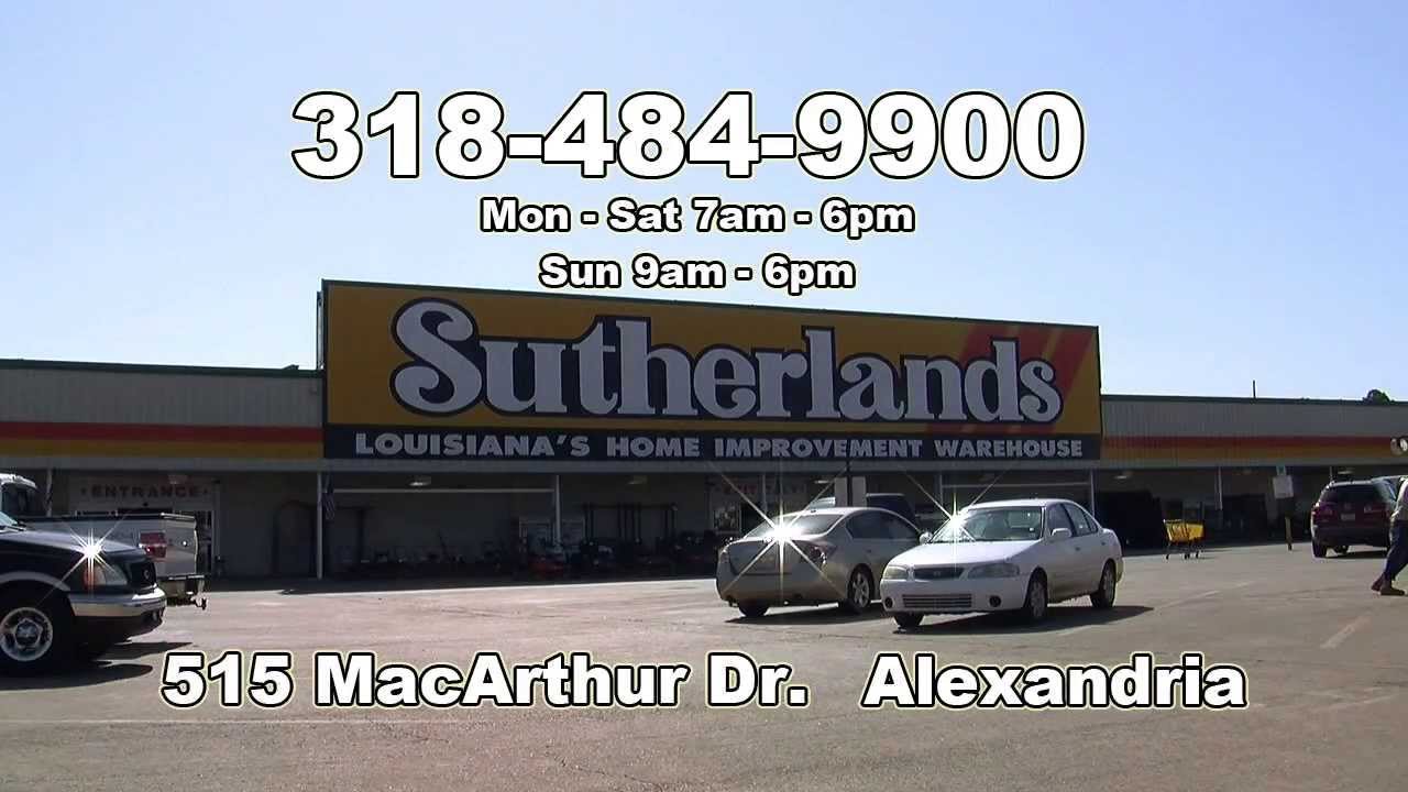 Sutherlands Memorial Day Sale - YouTube