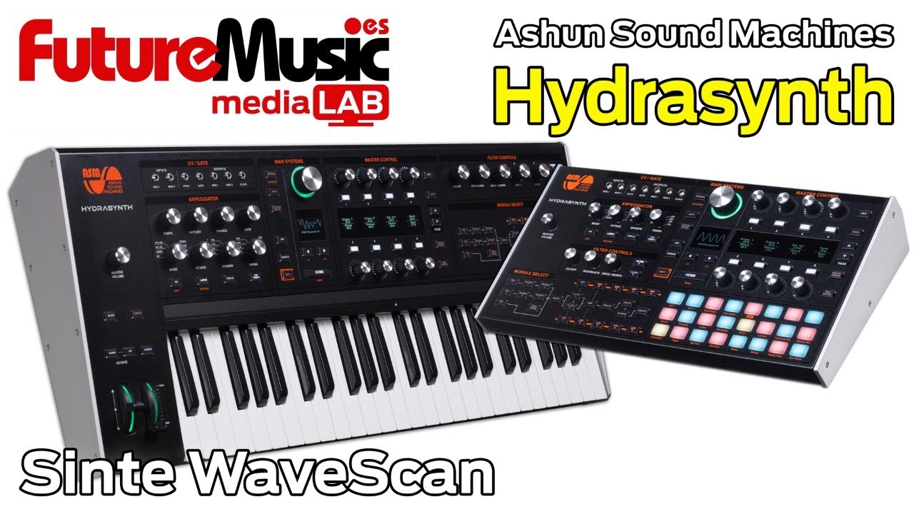 Hydrasynth - sintetizador con morphing y wavescanning avanzados - YouTube