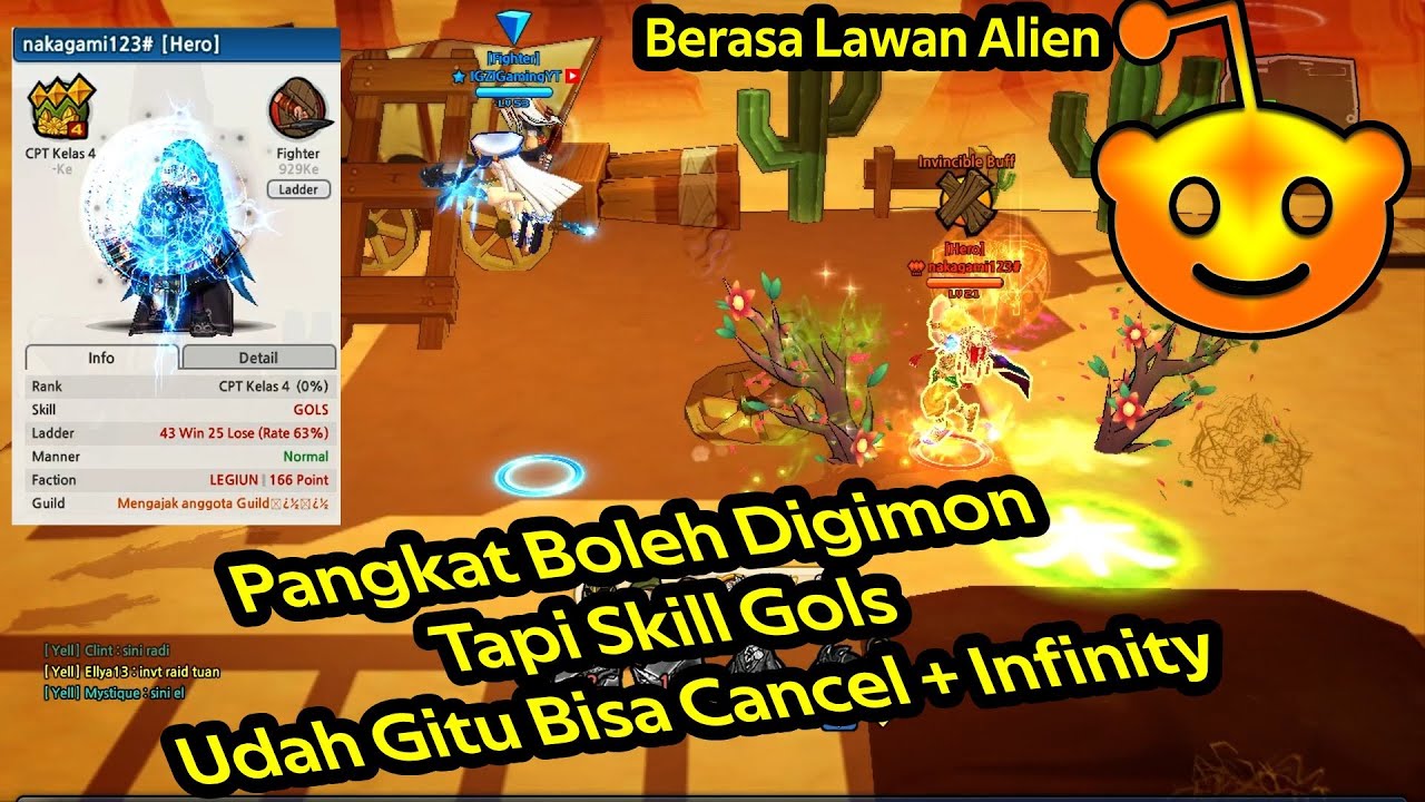 Lost Saga Valofe Ladder Part 106 - Pangkat Digimon Tapi Skill Gols ...