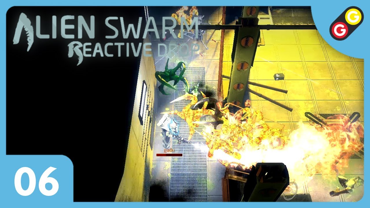 GG - Alien Swarm : Reactive Drop - Let's Play #06 Je suis dans le caca ...