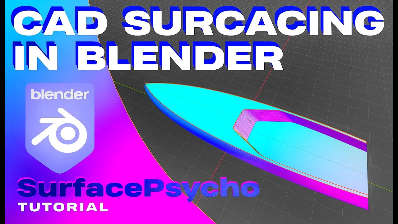 Design a Boat hull in Blender ! - SurfacePsycho Add-on Tutorial - YouTube