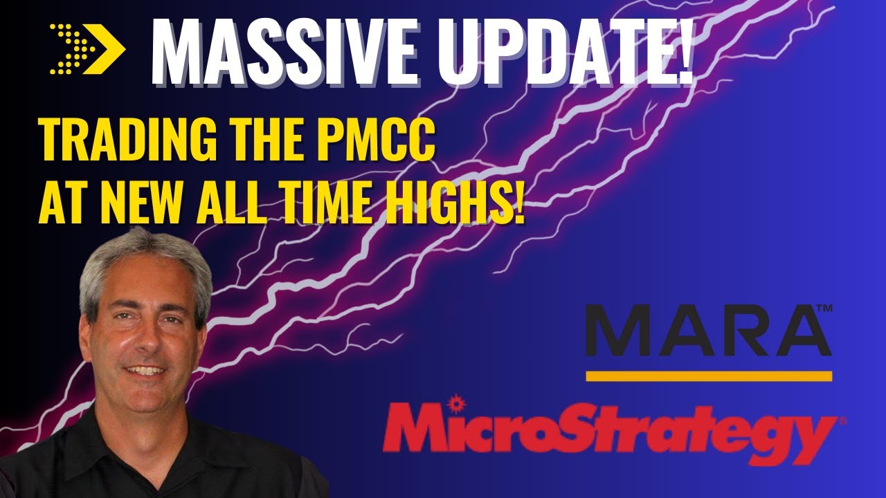 How I am Trading The PMCC on MSTR and MARA - YouTube