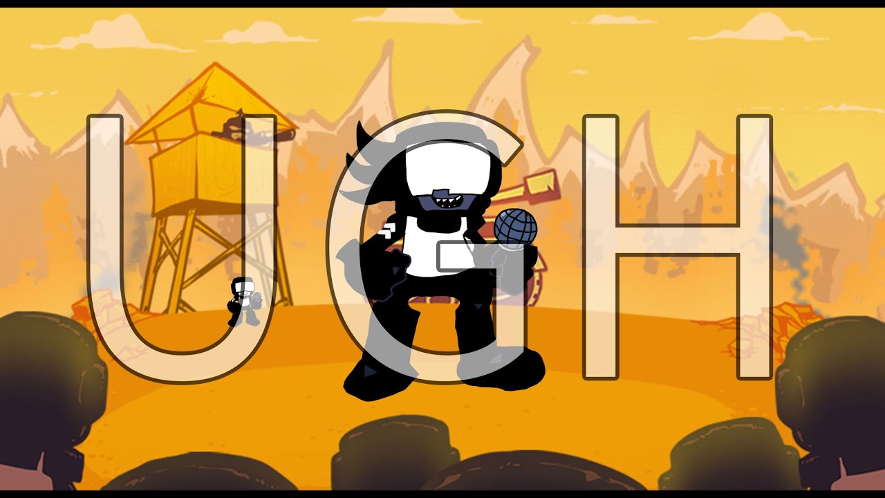 Friday Night Funkin': "Ugh" With Lyrics! - YouTube