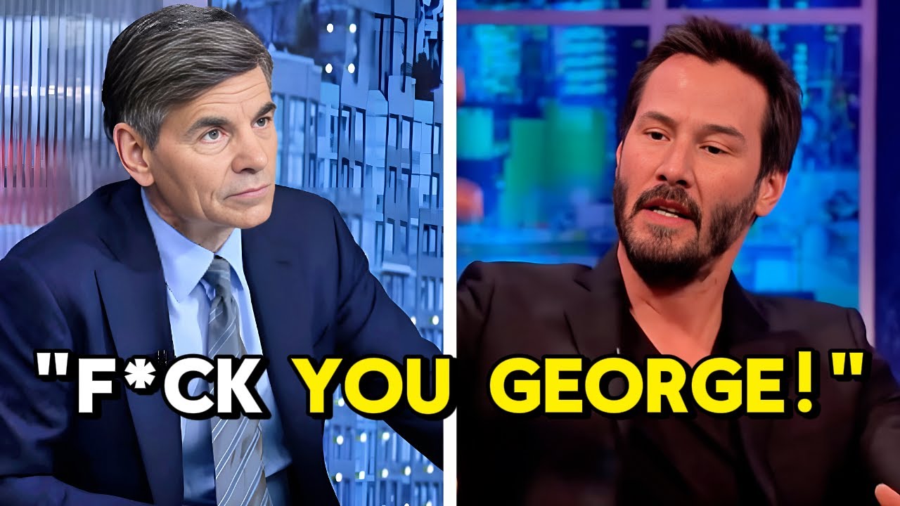 Keanu Reeves ERUPTS LIVE On Good Morning America Heated Clash With ...