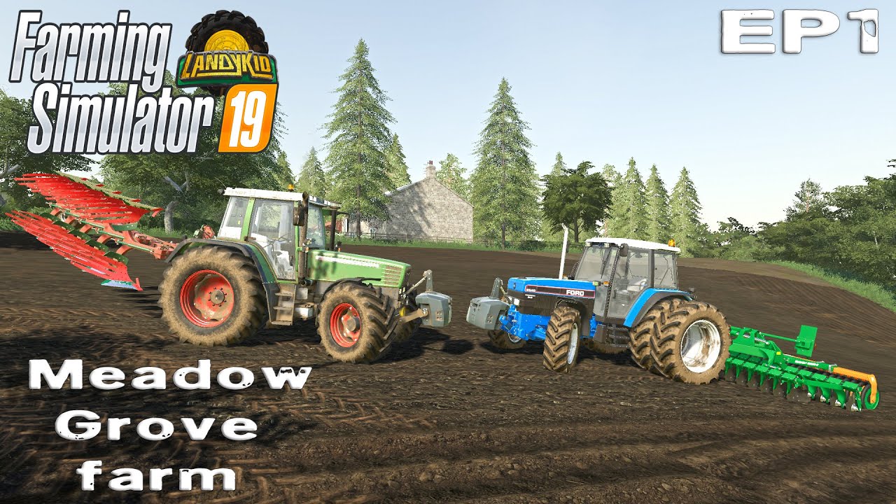 Farming Simulator 19 | Meadow Grove Farm | EP1 - YouTube