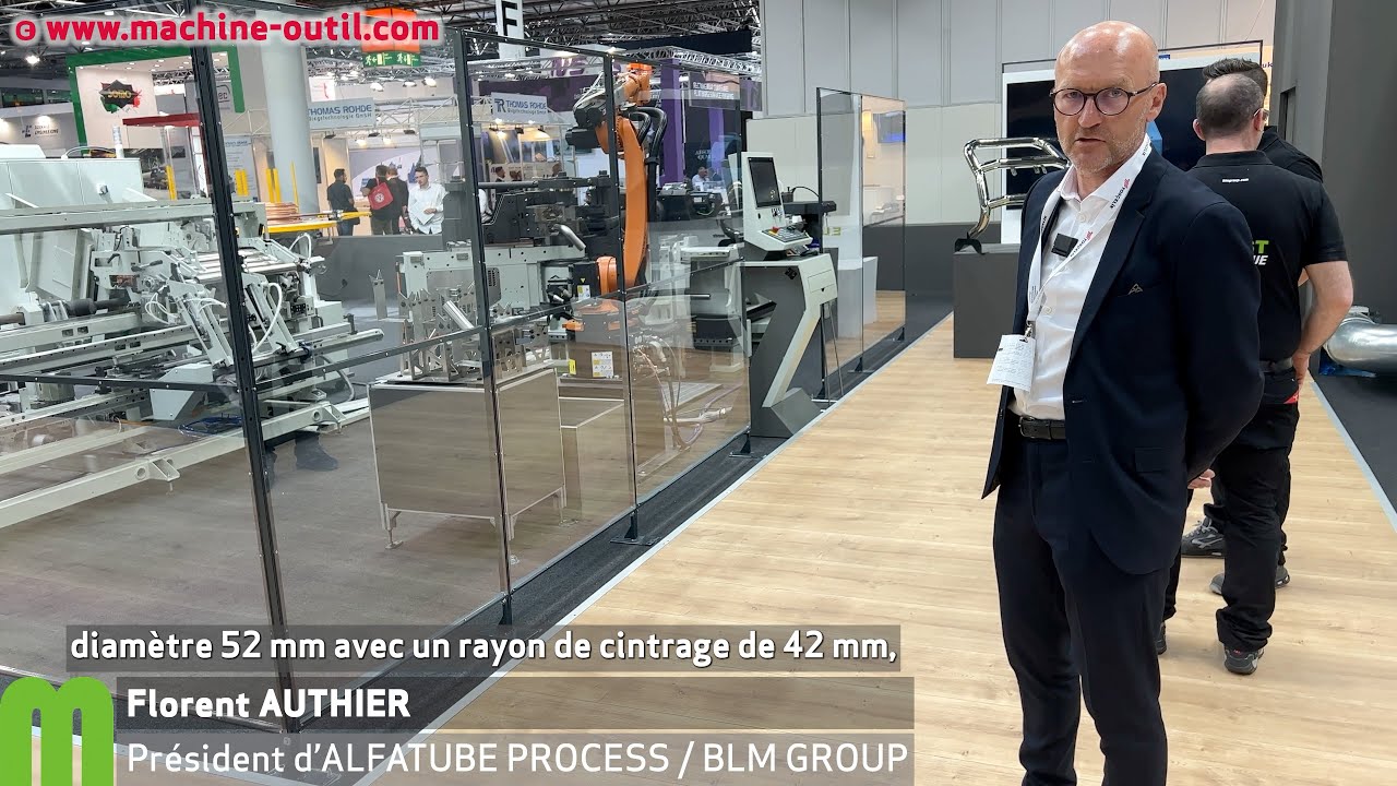 Cintrage robotisé de tubes inox avec un rayon court et reprise des ...