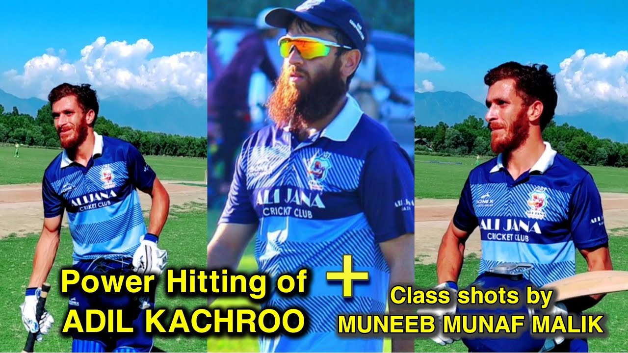 Watch Best Innings of Adil Kachroo + Some Class strokes by Muneeb Munaf ...