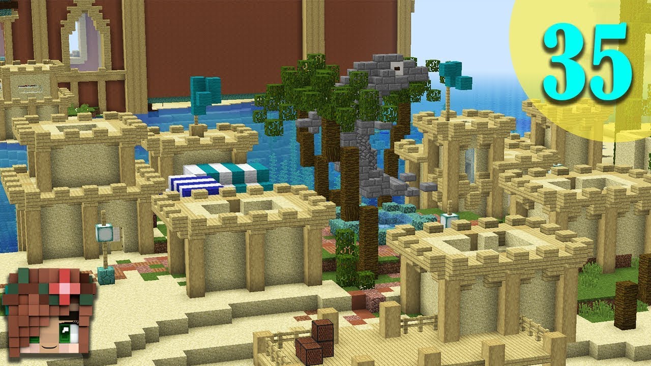 Sandcastle Village Details | Vanilla Minecraft 1.13 Let's Build ...