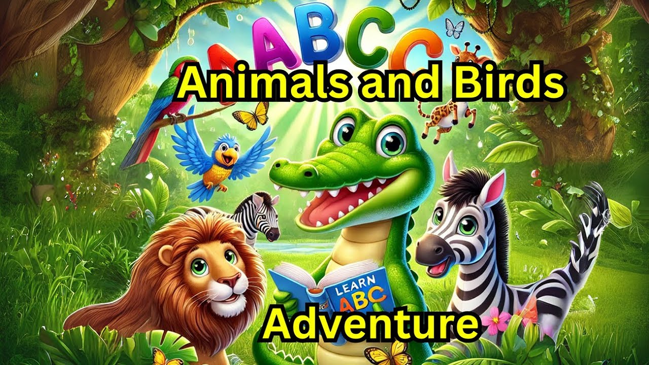 Animals and Birds ABC Adventure/Kids Song - YouTube