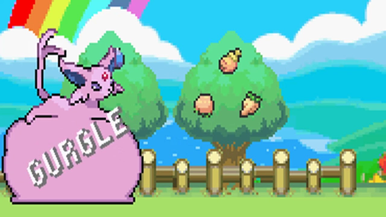 Espeon eats Arbok - YouTube