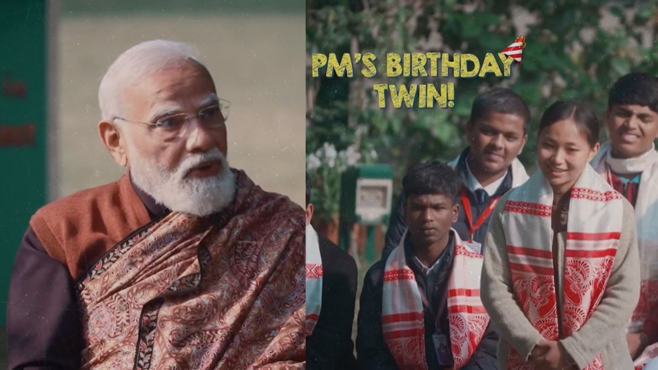 When PM Modi Met His Birthday Twin, He Had An Advice For The Kid From ...