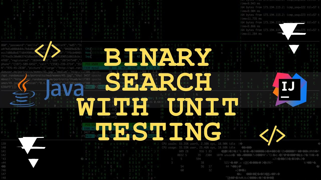Binary Search Implementation and Unit Testing | Java Example - YouTube