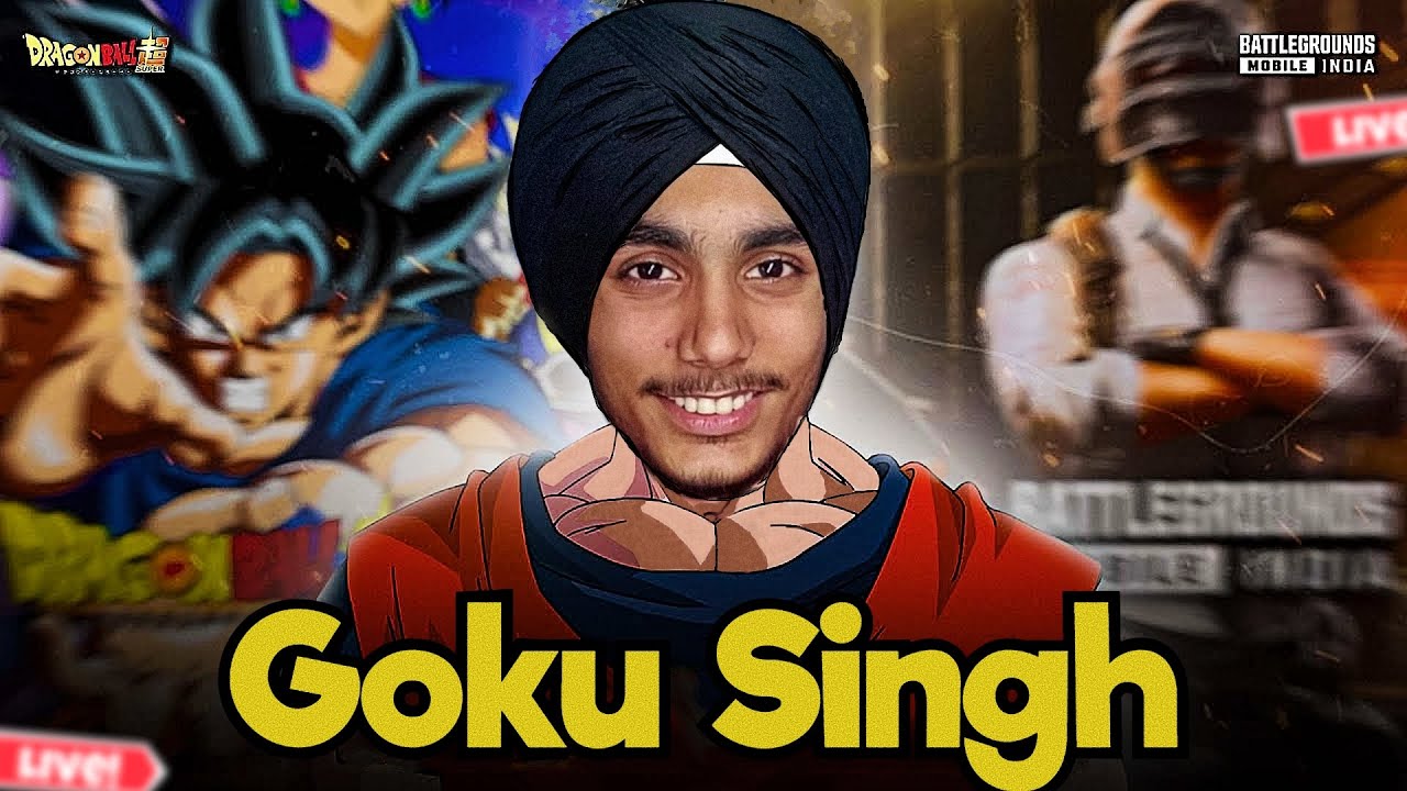 Goku Singh is Live 😂 | BGMI Live - YouTube