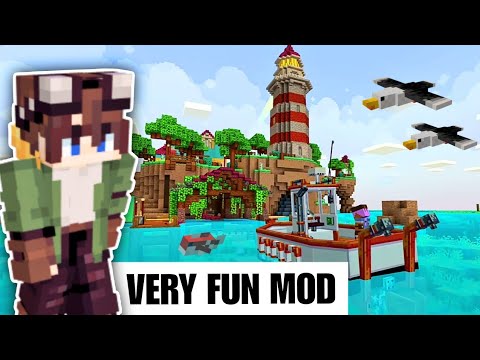 Upgrading island in | Minecraft fun mod | Unreal Sairaj - YouTube