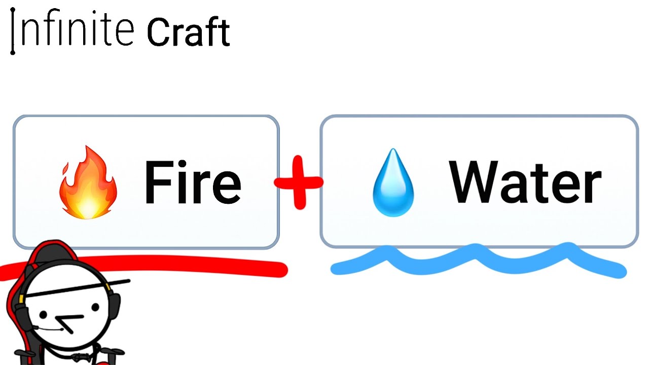 JUST WATER and FIRE for 10 minutes | Infinite Craft! - YouTube