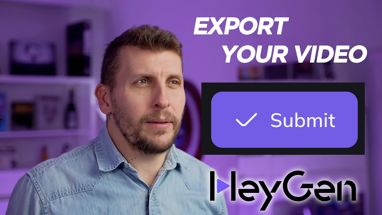 12. Export your video in HeyGen - YouTube