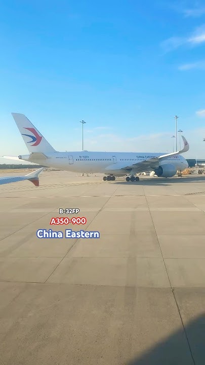 China Eastern A359 (B-32FP) parked at Melbourne Airport on 10/1/25 ...