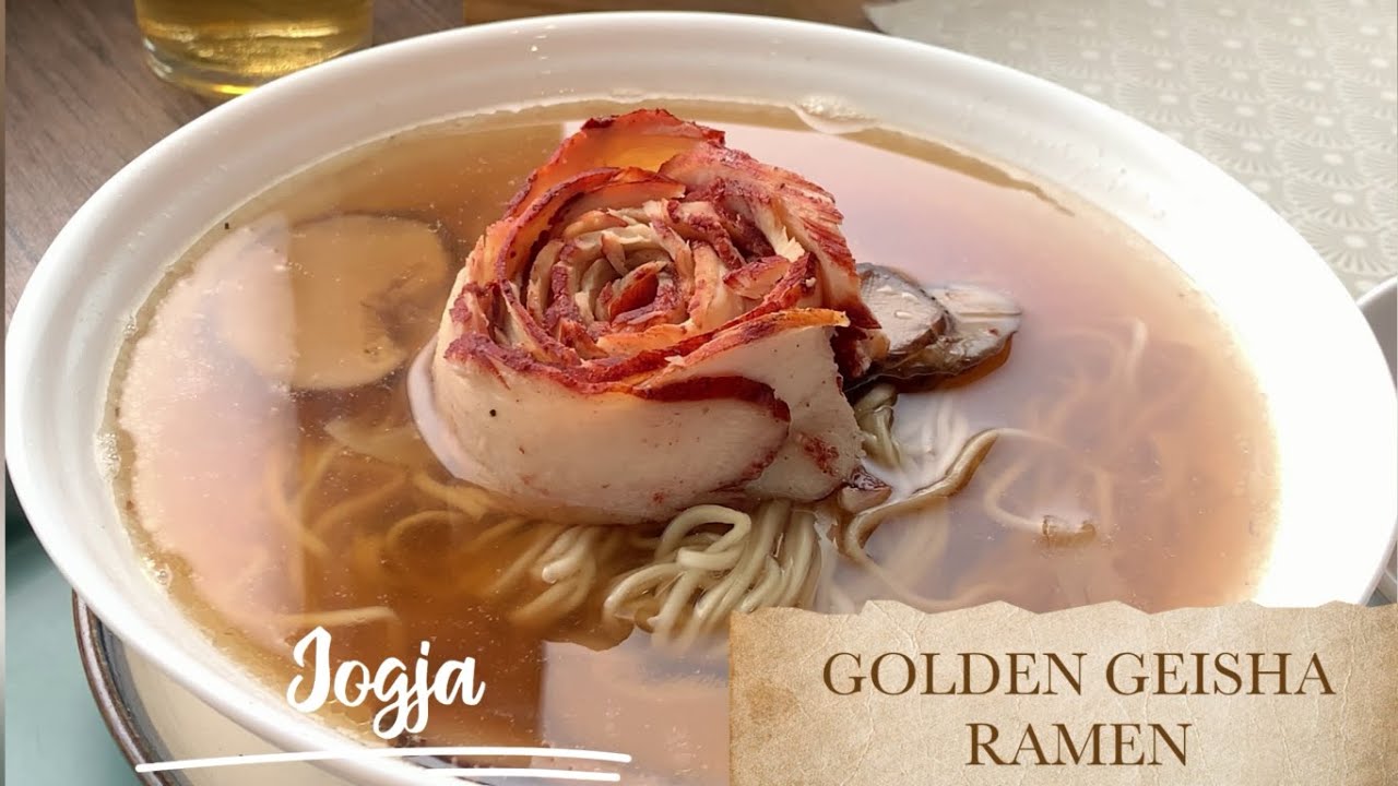 Golden Geisha Ramen : Ramen Viral di Jogja - YouTube