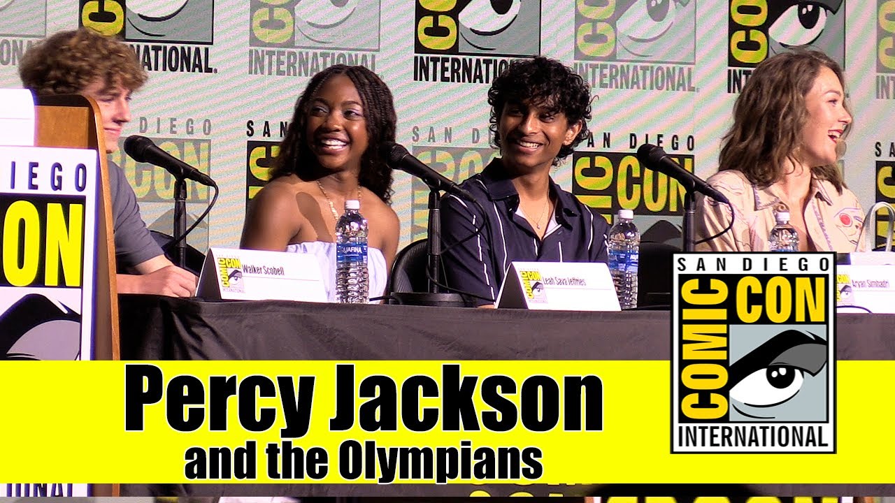 Percy Jackson and the Olympians | Comic Con 2024 Full Panel (Walker ...