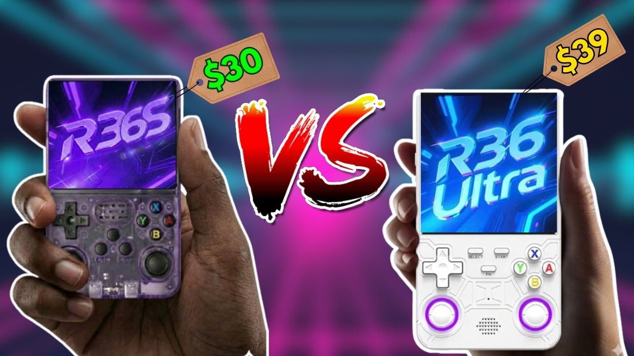 R36S VS R36 Ultra! | Ultimate Retro Handheld Comparison - YouTube