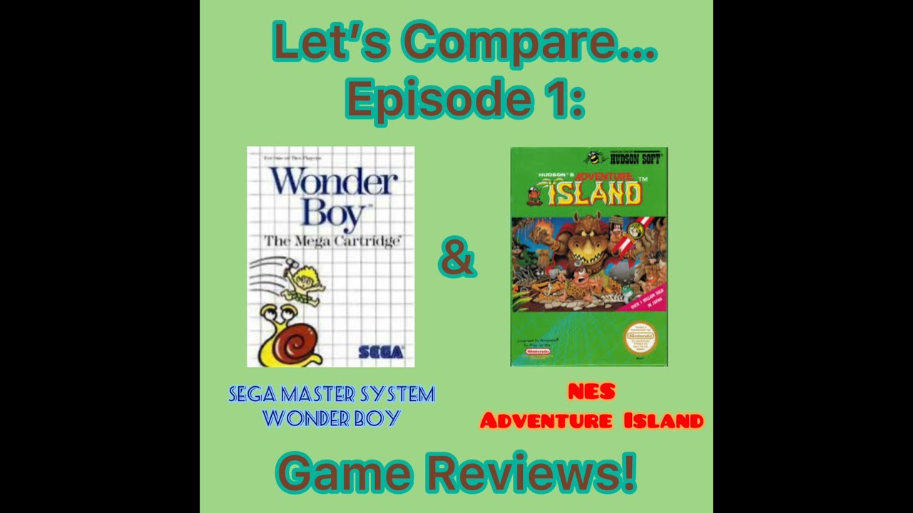 Episode #1: Let’s Compare… Sega Master System Wonder Boy And NES ...