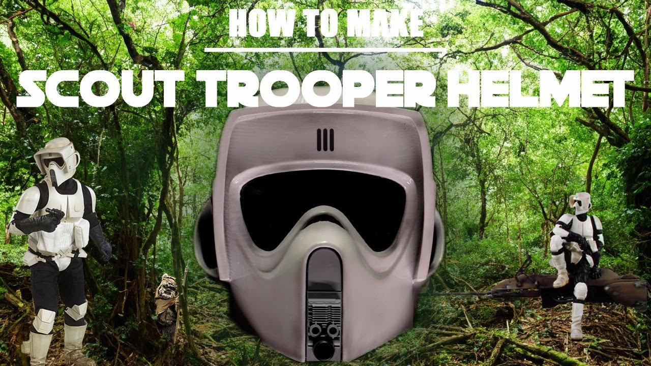 How I Made a 3D Printed Scout Trooper Helmet - YouTube
