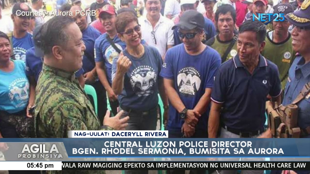 Central Luzon Police Director Brigadier General Rhodel Sermonia ...
