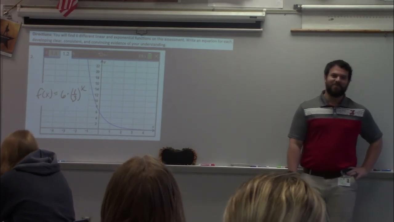 Feb 3 Alg 2 w Stats Equations of Linear and Exponential Functions and Equivalent Representations ...