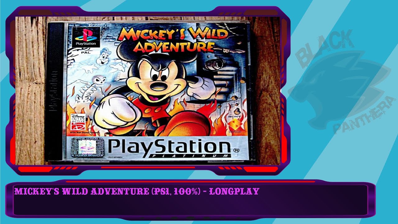 Mickey's Wild Adventure (PS1, 100%) - Longplay - YouTube