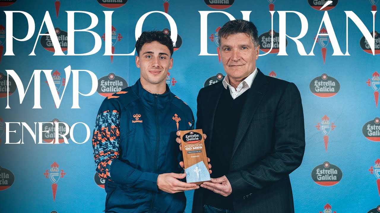 PABLO DURÁN, MVP Estrella Galicia de ENERO 🔝 - YouTube